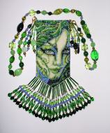 Absinthe Amulet Bag Pattern - Halfpenney's Beads