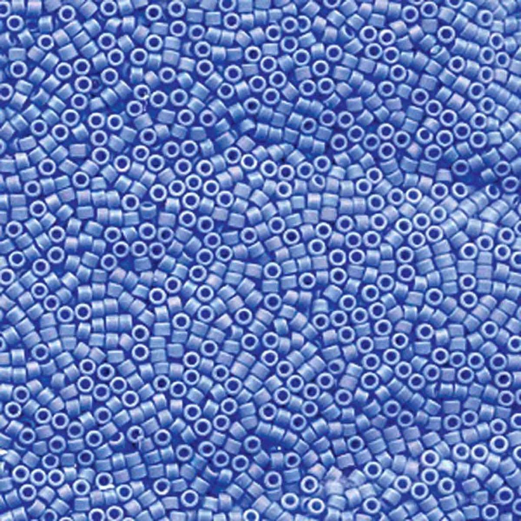DB1597 - Delica Beads 11s - Matte Opaque Cyan Blue AB - 10 grams ...